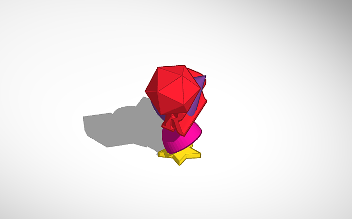 3D design game pice | Tinkercad