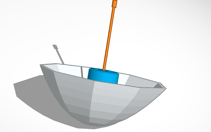 3D design Parabolic Stove - Tinkercad