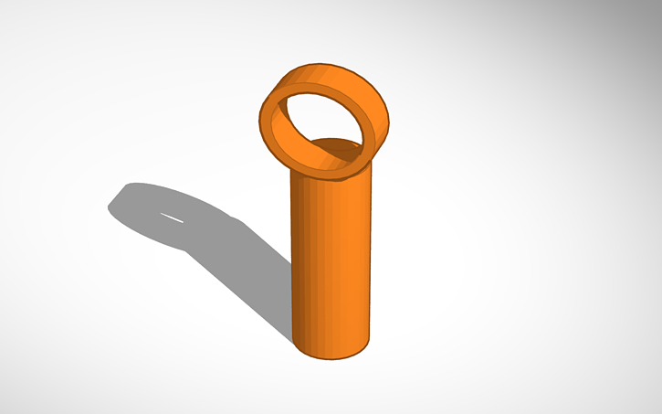 3D design hole - Tinkercad