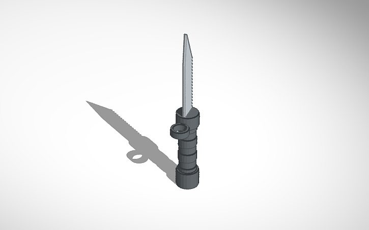 3D design Simple Bayonet | Tinkercad