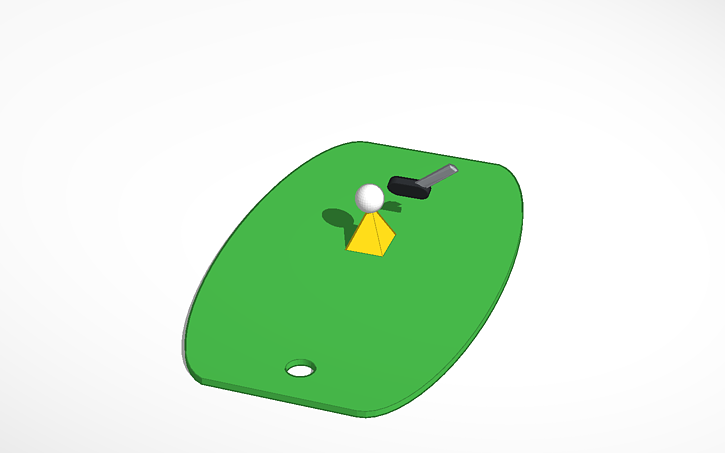 3D design GOLF | Tinkercad