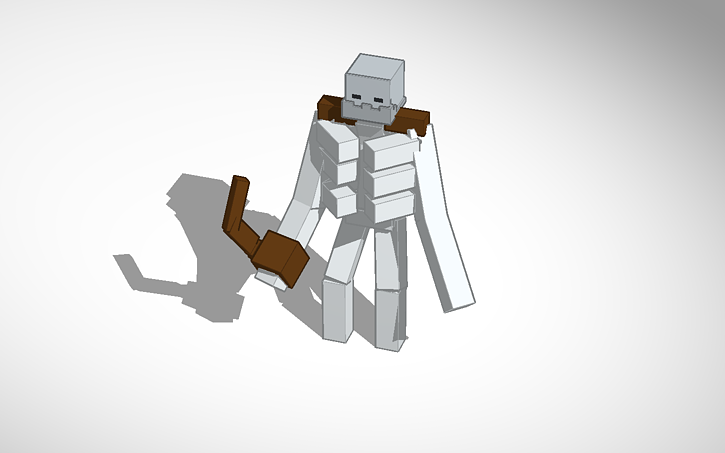 3D design Mutant Skeleton | Tinkercad