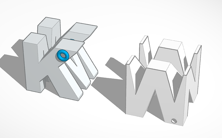 3D design Special word - Tinkercad