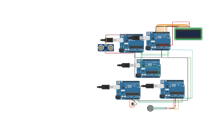 Circuit design Copy of I2C | Tinkercad