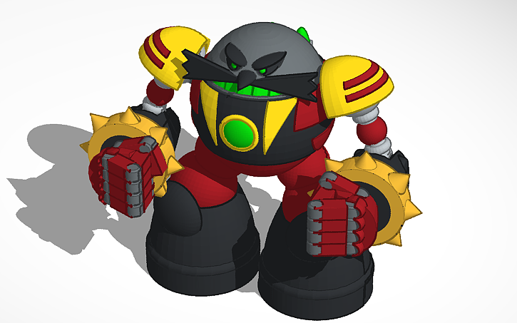 3D design Death Egg - Tinkercad