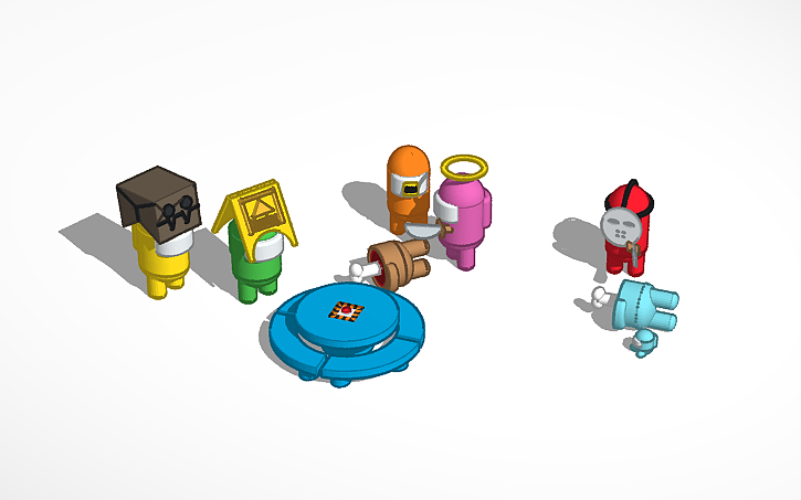 3D design among us | Tinkercad