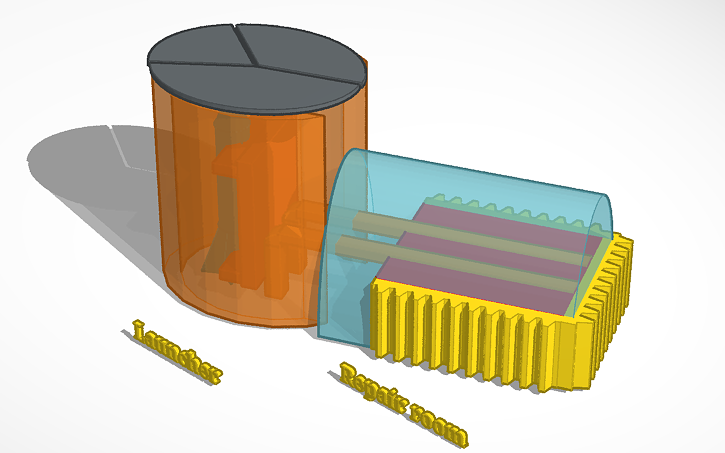 3D design Landing Base | Tinkercad