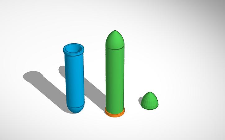 3D design Bait Bullet 2" | Tinkercad