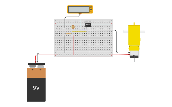 Circuit design Taller MKT - Tinkercad