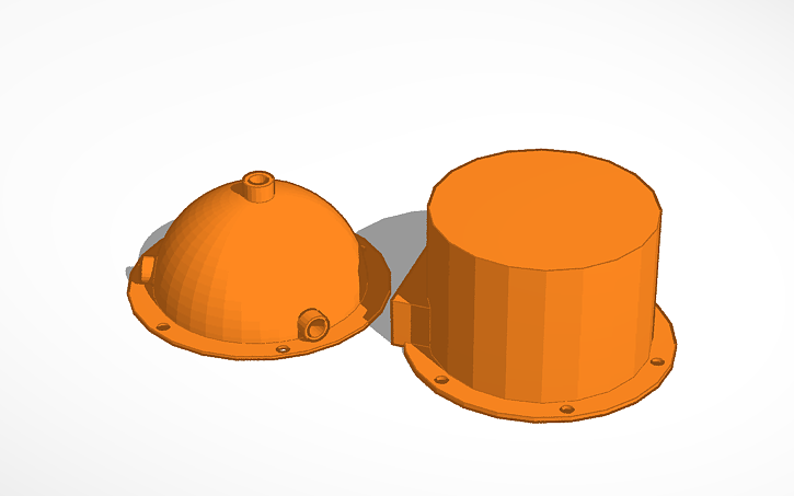 3D design Integrating sphere | Tinkercad
