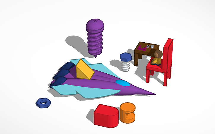 3D design Objetos basicos - Tinkercad