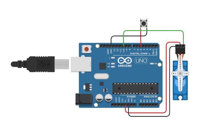 Circuit design 2118065_Tugas Servo_Alga Candra Kusuma - Tinkercad Circuit design 2118065_Tugas Servo_Alga Candra Kusuma - Tinkercad