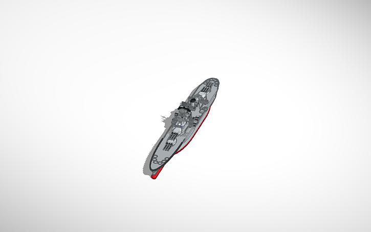 3D design RKFS Vermont BB11 Final Refit - Tinkercad