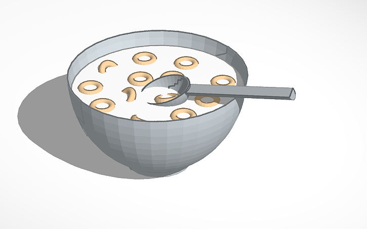 3D design Breakfast Cereal | Tinkercad