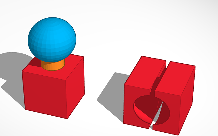 3D design Ball and Socket #2 | Tinkercad