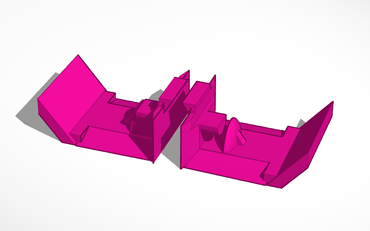 3D design SAAB Sunroof clip - Tinkercad