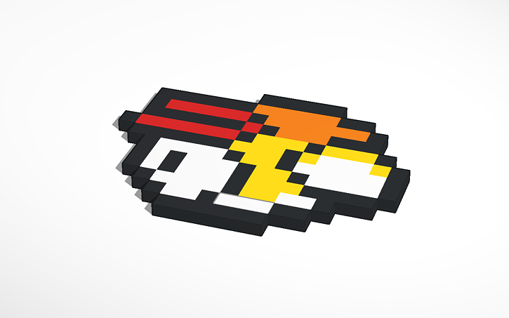 3D design Flappy bird | Tinkercad