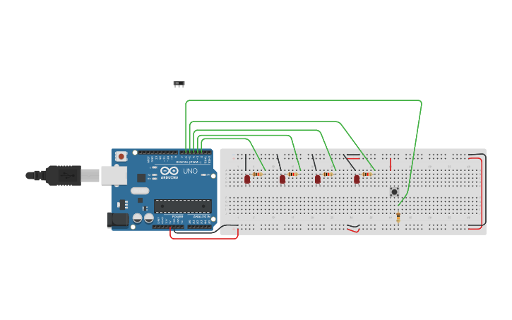 Circuit design Introducción a la plataforma Arduino | Tinkercad