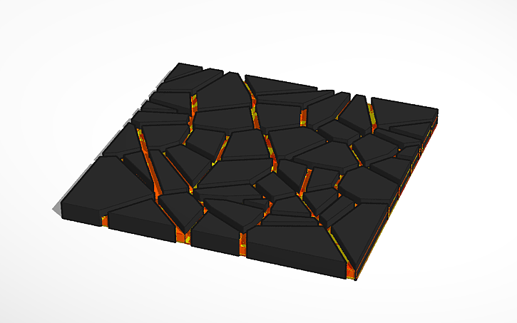 3D design Magma - Tinkercad