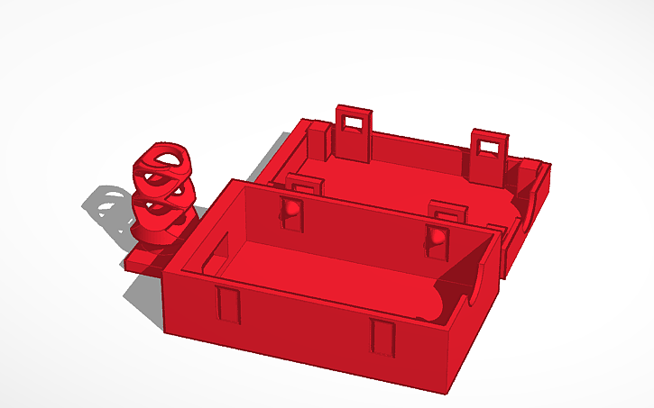 3D design Arduino Micro Box - Tinkercad