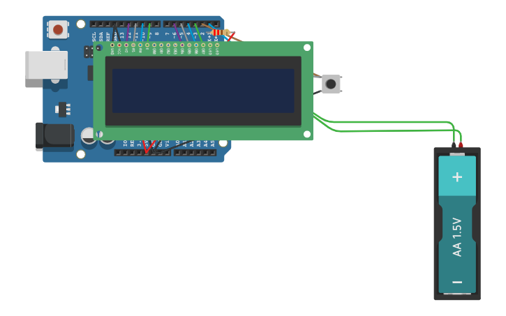 Circuit Design Arduino Lcd Game Tinkercad 3135
