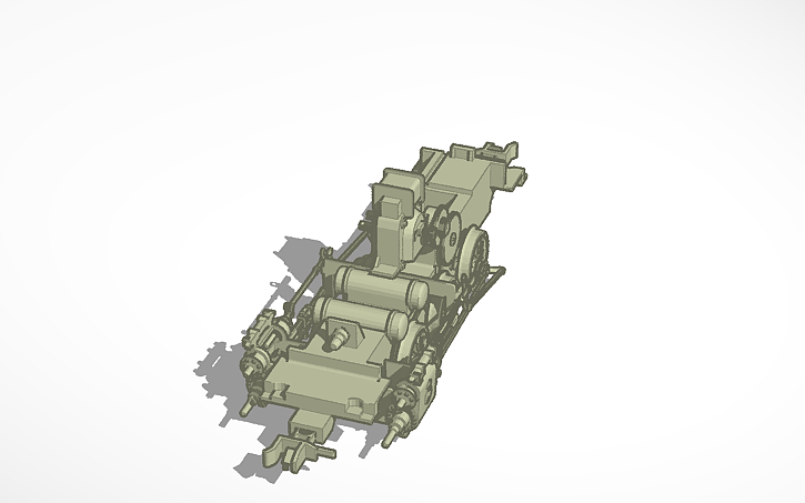 3D design Br80 Chassis - Tinkercad
