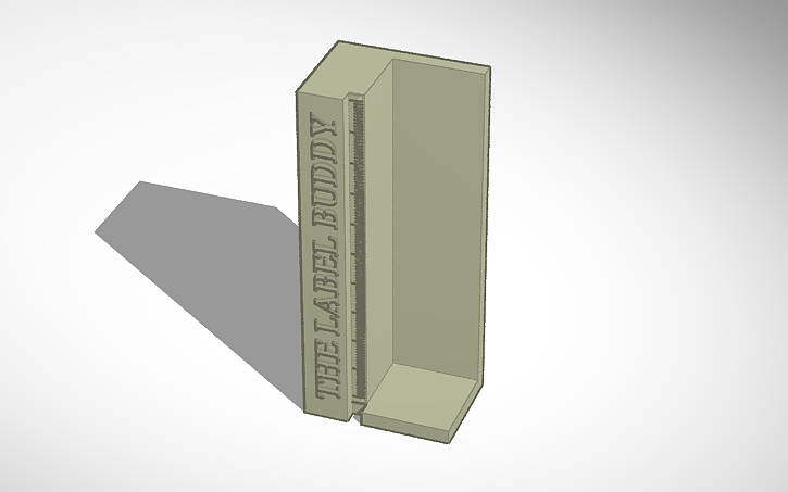 3D design The Label Buddy v1.2 | Tinkercad