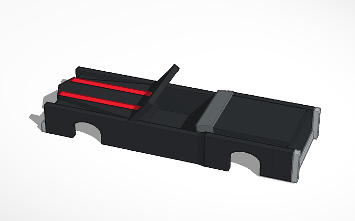 3D design 76 Cadillac body - Tinkercad