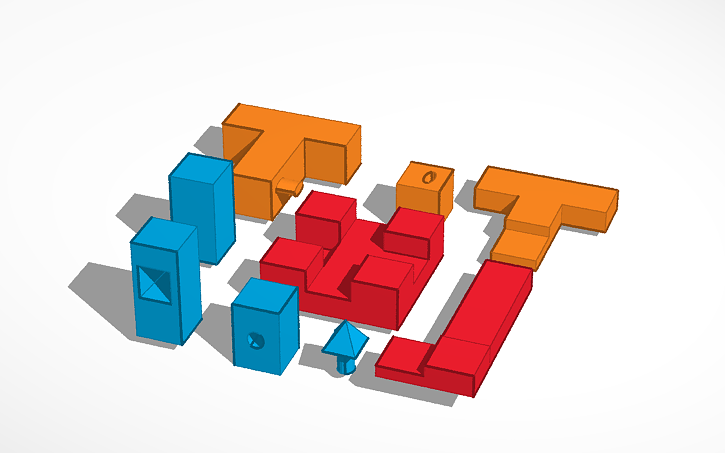 3d Design 3d Puzzle Tinkercad