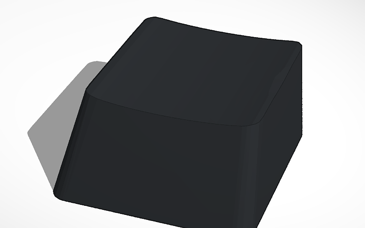 3D design Keycap - Tinkercad