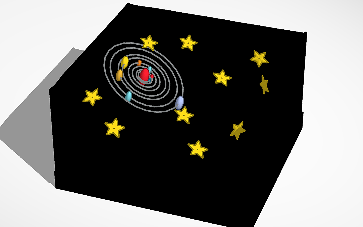 3D design Outer Space - Tinkercad