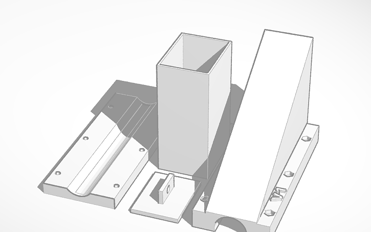 3D design Vertical Hopper | Tinkercad