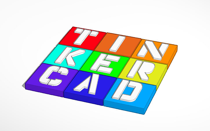 3D design Tinkercad Logo! - Tinkercad