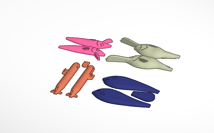 3D design Fishing Lures - Tinkercad