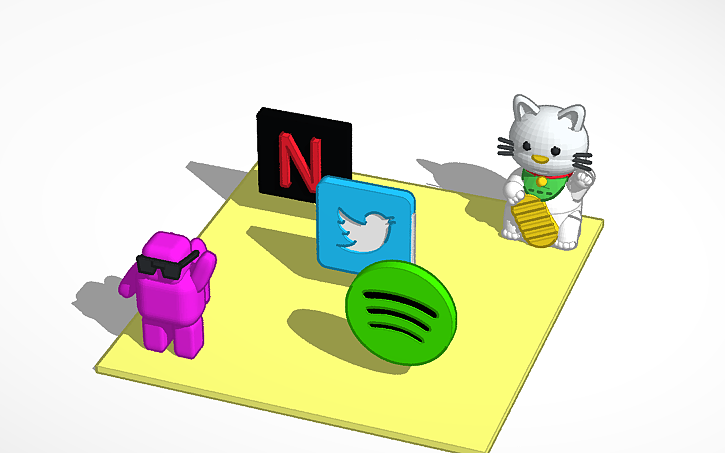 3D design Logos 3D (Belkis Castillo) | Tinkercad