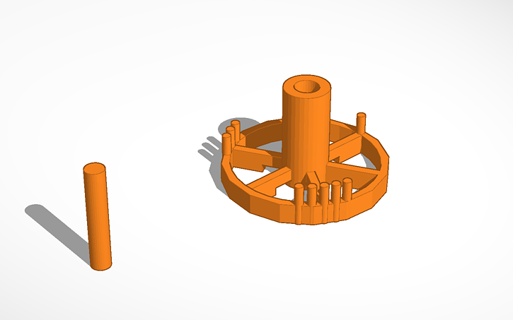 3D design Roller Wheel - Tinkercad