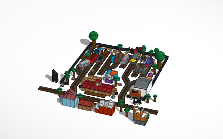 3D design Rusty Rails Prospect | Tinkercad