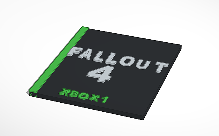 3D design fallout 4 | Tinkercad