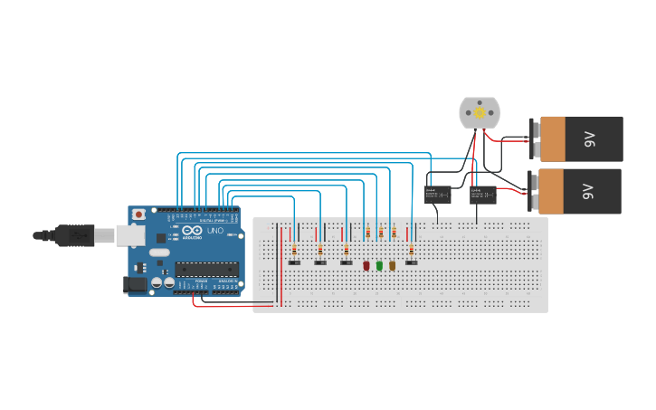 Circuit design Ejercicio_2_Secuenciales | Tinkercad