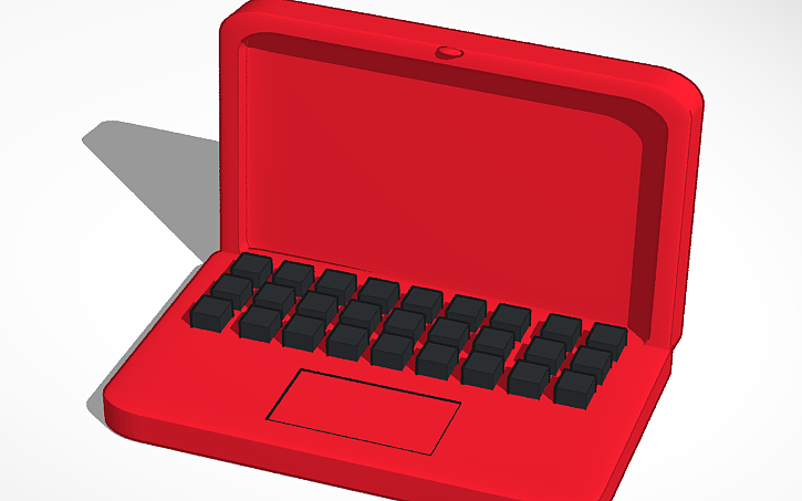 3D design laptop - Tinkercad