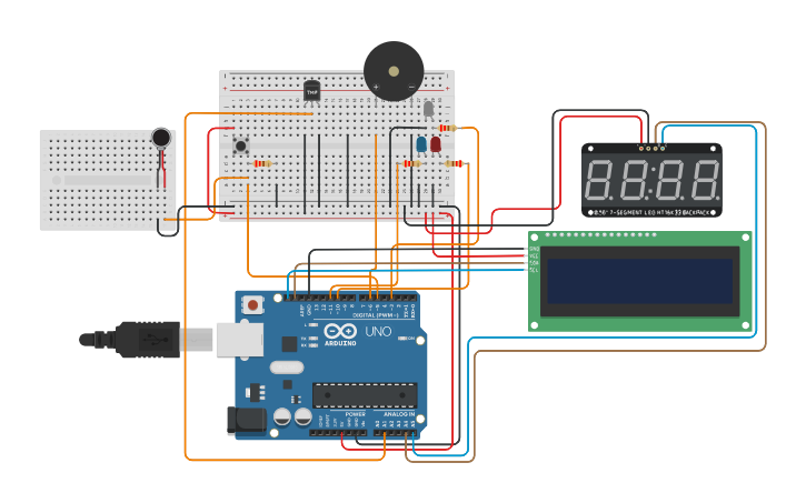 Circuit Design Arduino Coursework Assessment Tinkercad