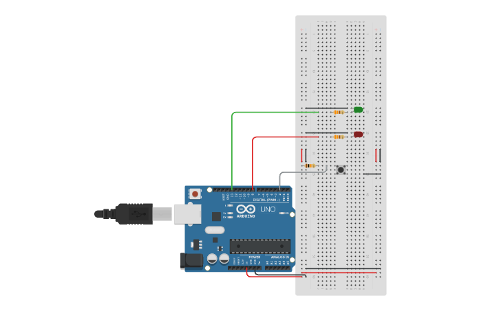 Circuit design INTERRUPT - SUHINAR 41421110035 - Tinkercad