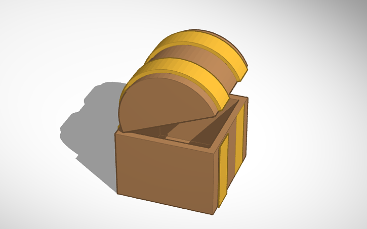 3D design chest | Tinkercad