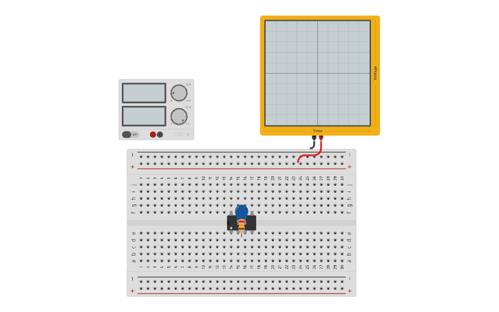 Circuit design Copy of Copy of Astable Multivibrator using 555 Timer - Tinkercad