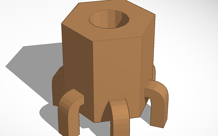 3D design Pen holder | Tinkercad