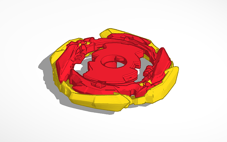 3D design Shield Infinite Achilles no chip design - Tinkercad