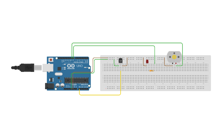 Circuit design Embedded System Class - Midterm | Tinkercad