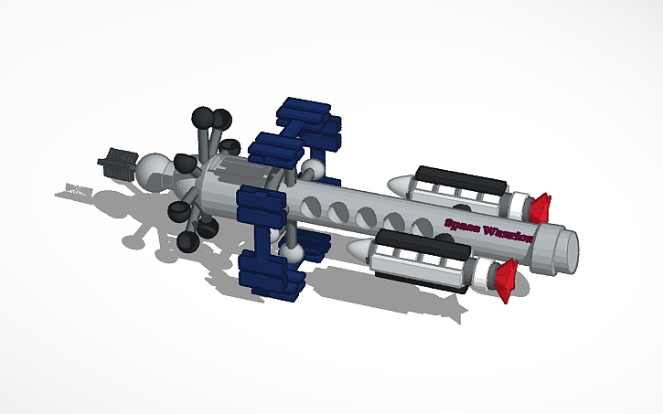 3D design Spaceship | Tinkercad