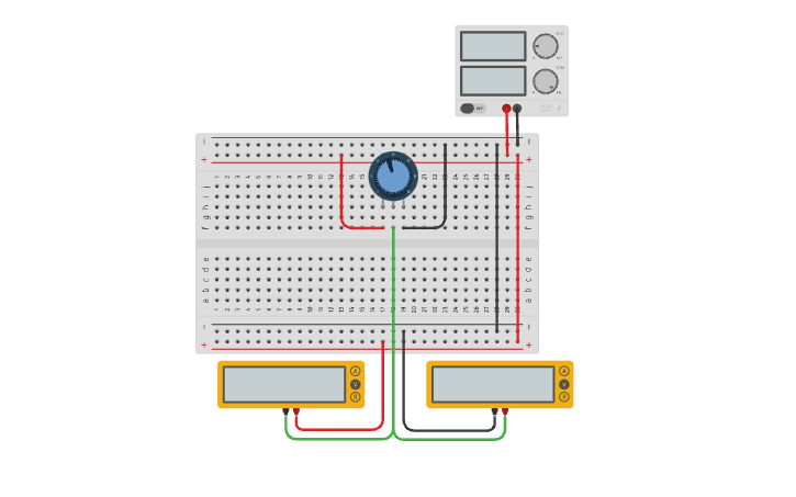 Circuit Design Desn 454 Voltage Divider Tinkercad