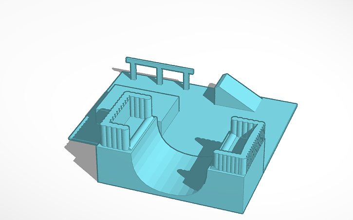 3D design skate park | Tinkercad